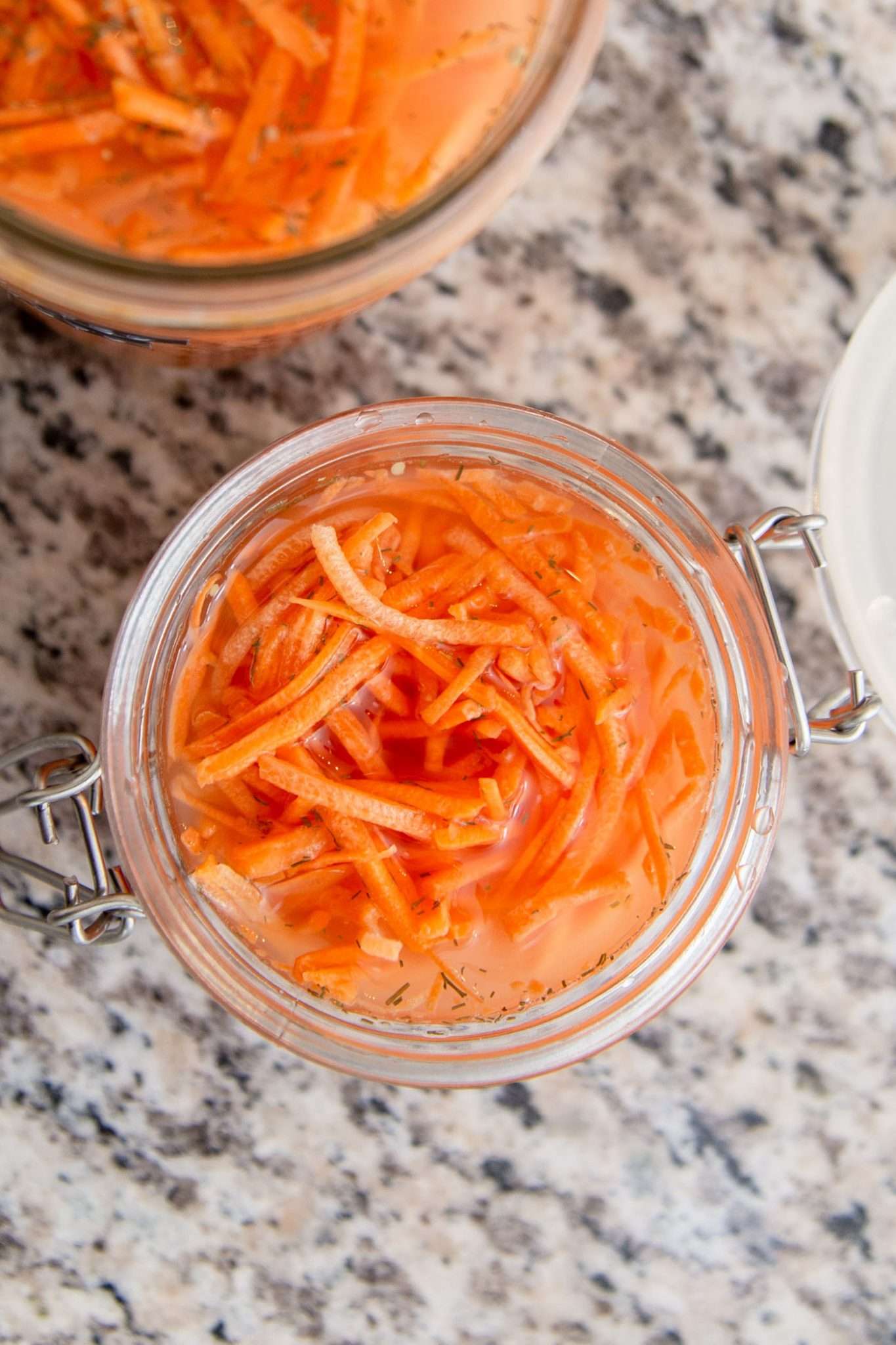 Easy Fermented Quick Pickled Carrots • Cultured Guru