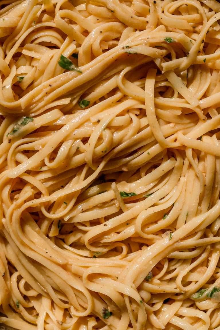 Creamy Miso Pasta with Cheesy Miso Butter Pasta Sauce