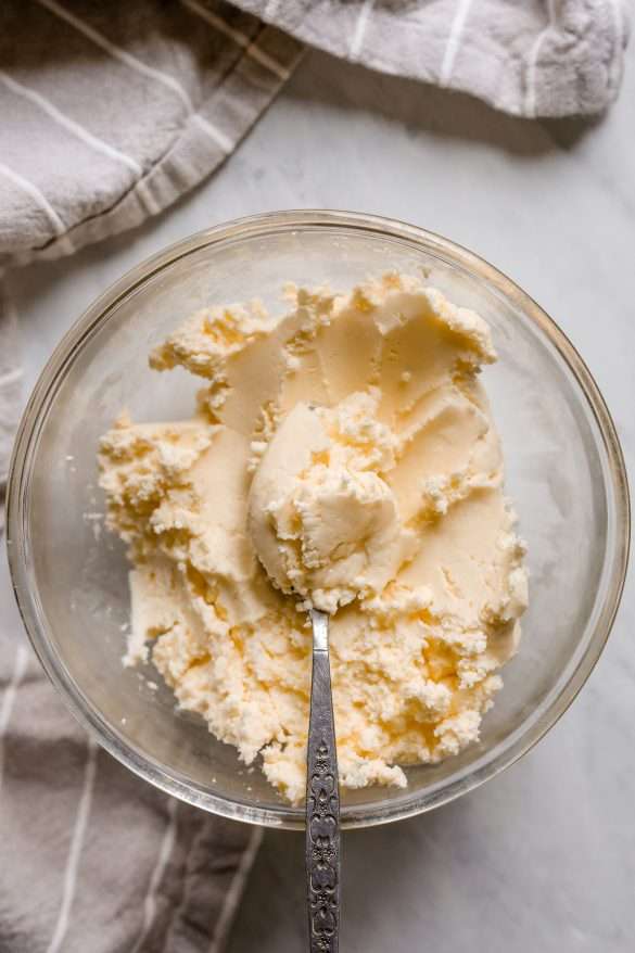 Homemade Cultured Butter with Lemon and Herbs