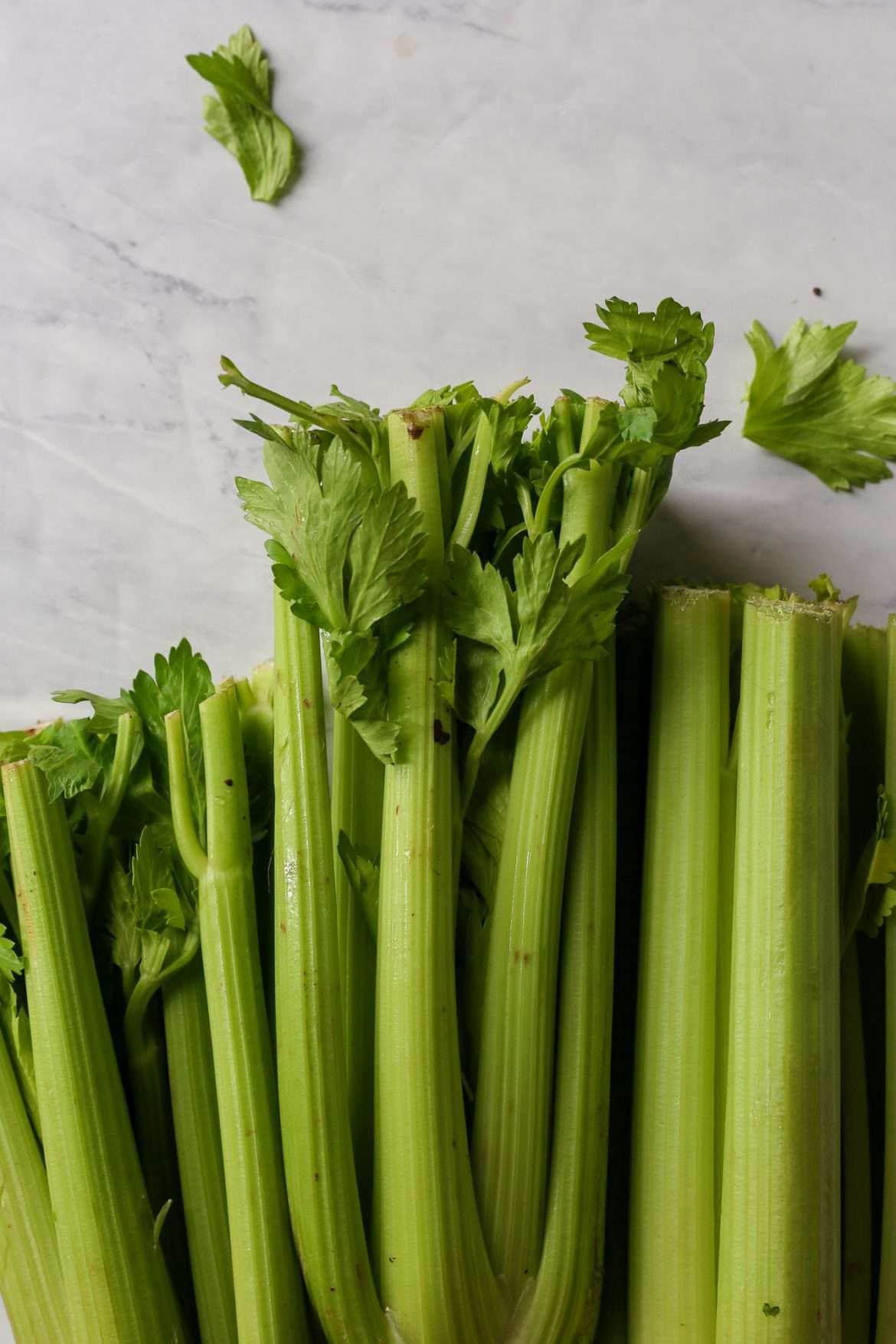 Fermented Celery with Shallots and Black Pepper
