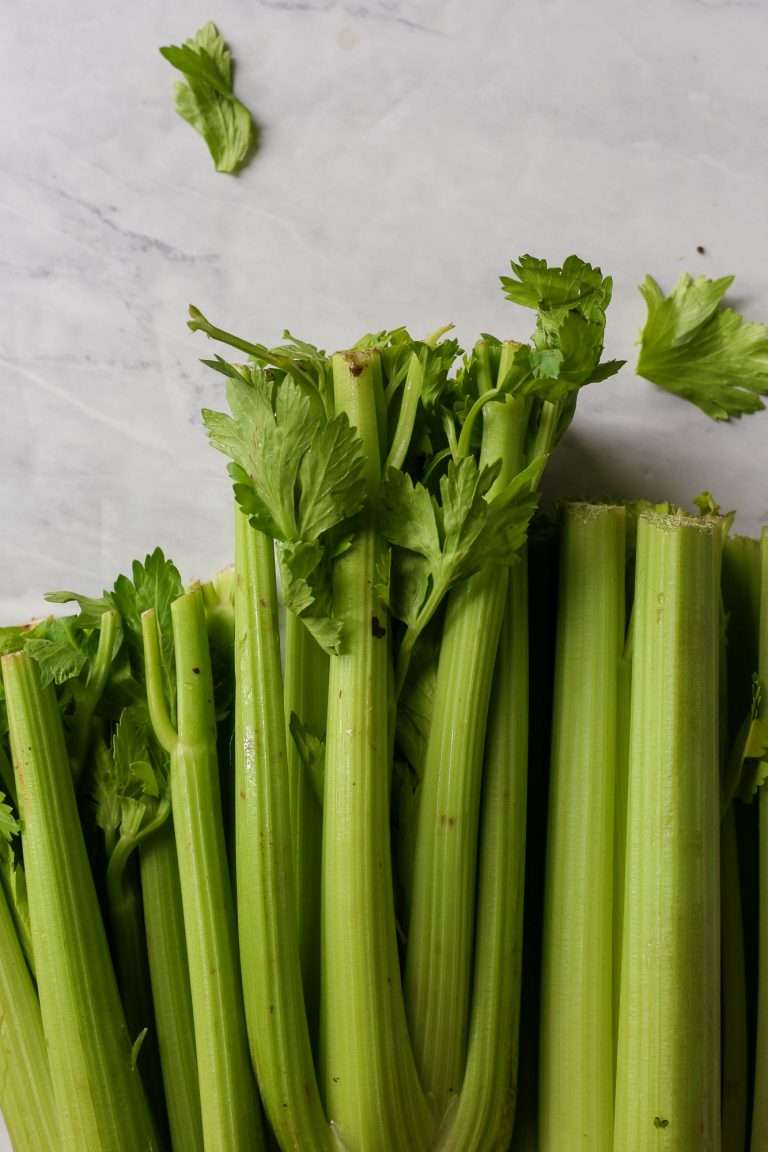 Fermented Celery with Shallots and Black Pepper