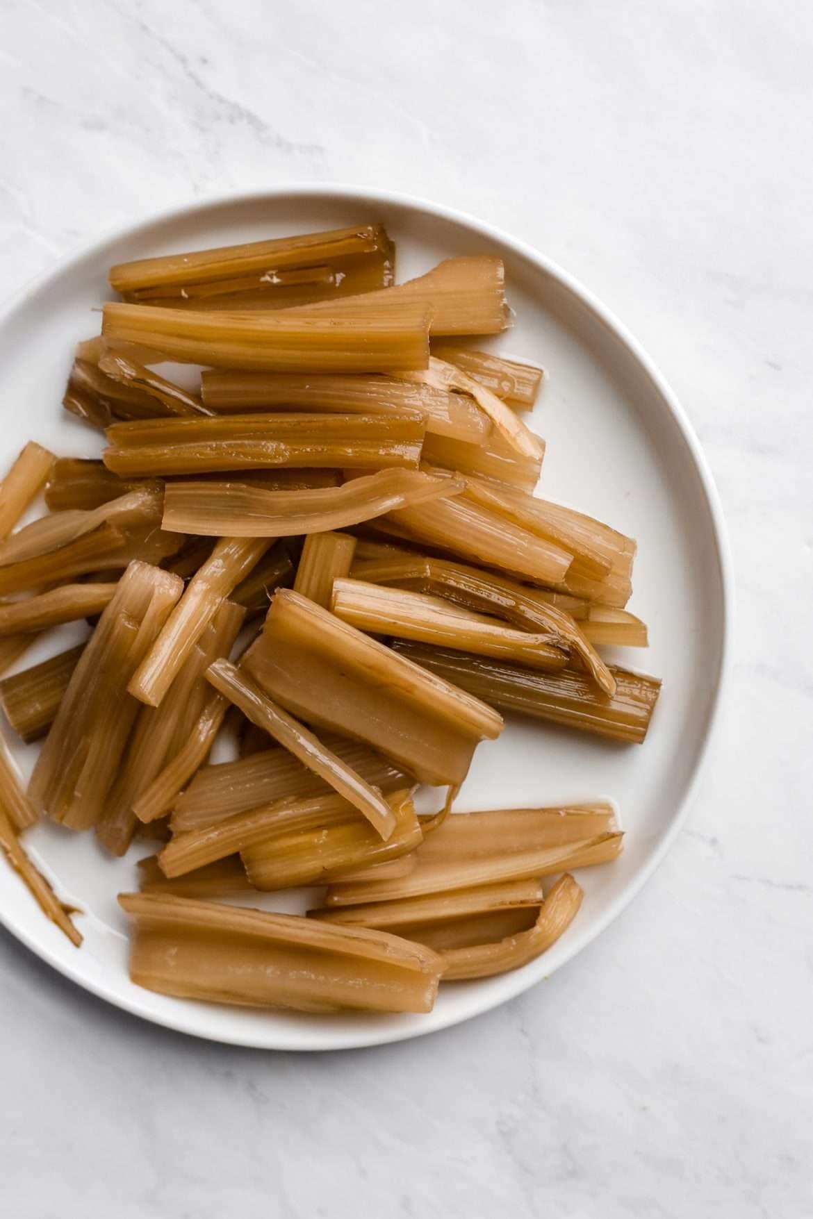 Naturally Fermented Swiss Chard Stems • Cultured Guru