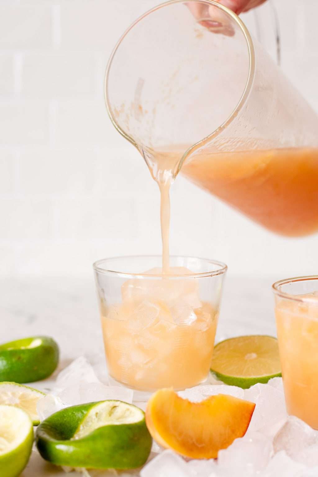 How to Make a Peach Kombucha Margarita Perfect for Summer