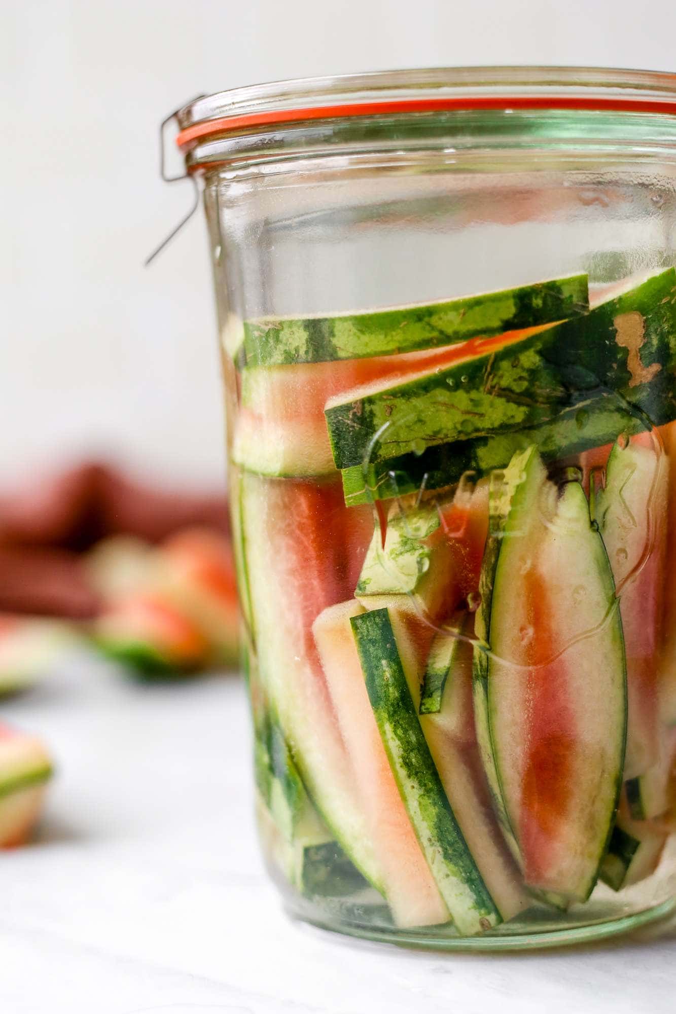 Fermented Watermelon Rind Pickles and Sweet Relish • Cultured Guru