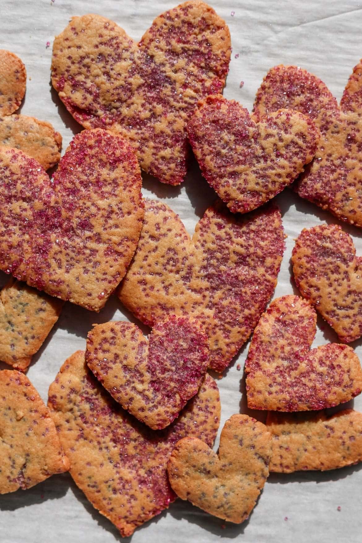 Sourdough Heart Shaped Cookies for Valentine’s Day
