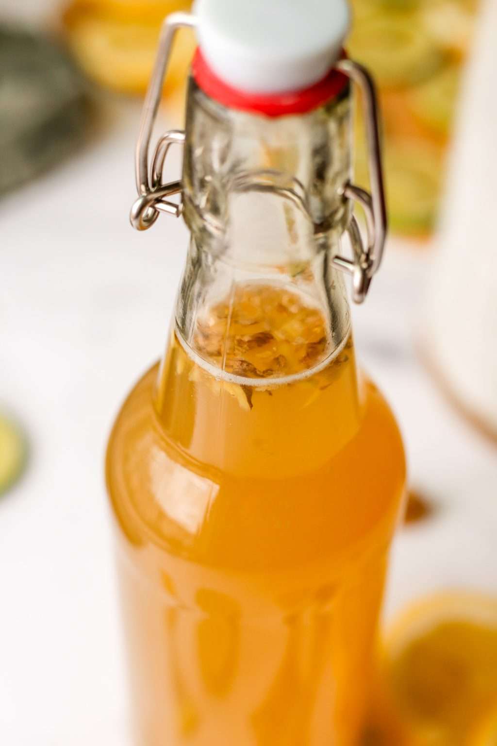 Citrus Ginger Green Tea Kombucha with Electrolytes