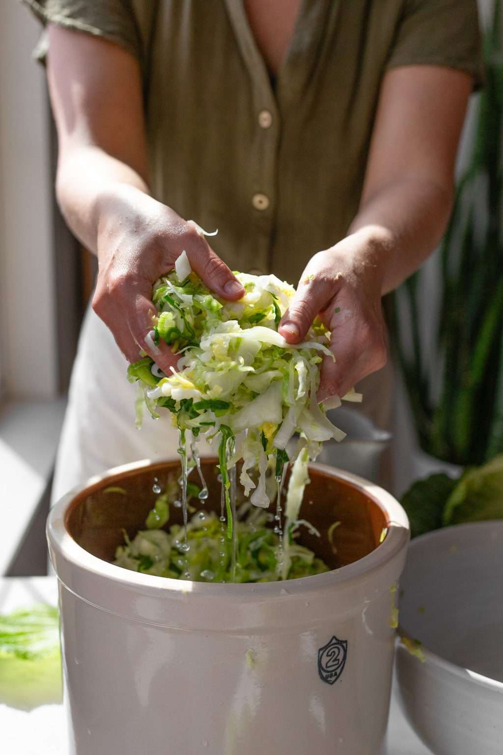 How to Make Sauerkraut in a Crock Customizable Master Recipe