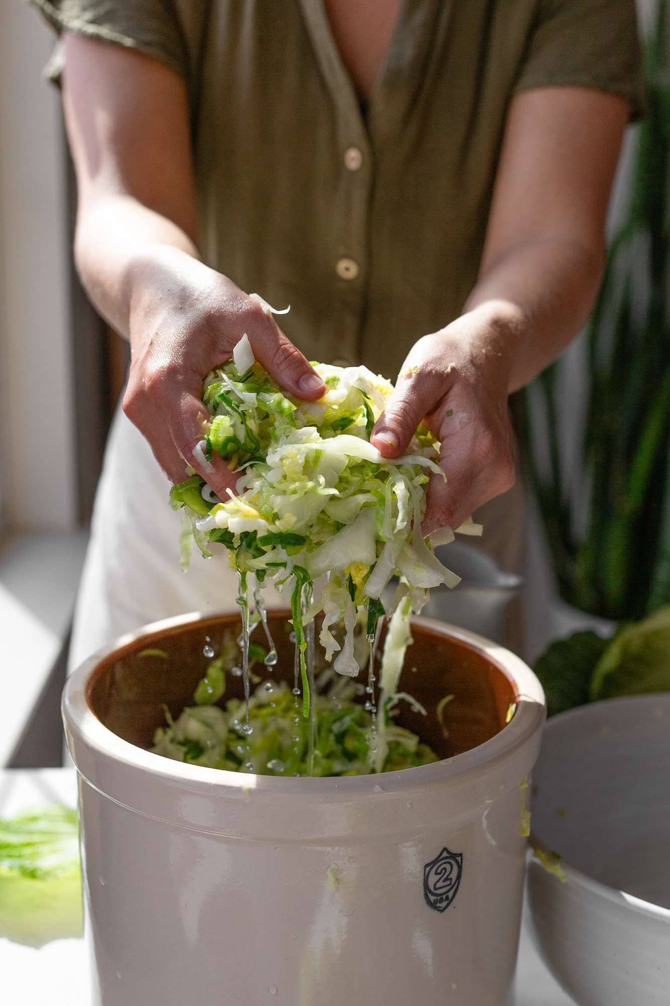 How to Make Sauerkraut in a Crock Customizable Master Recipe