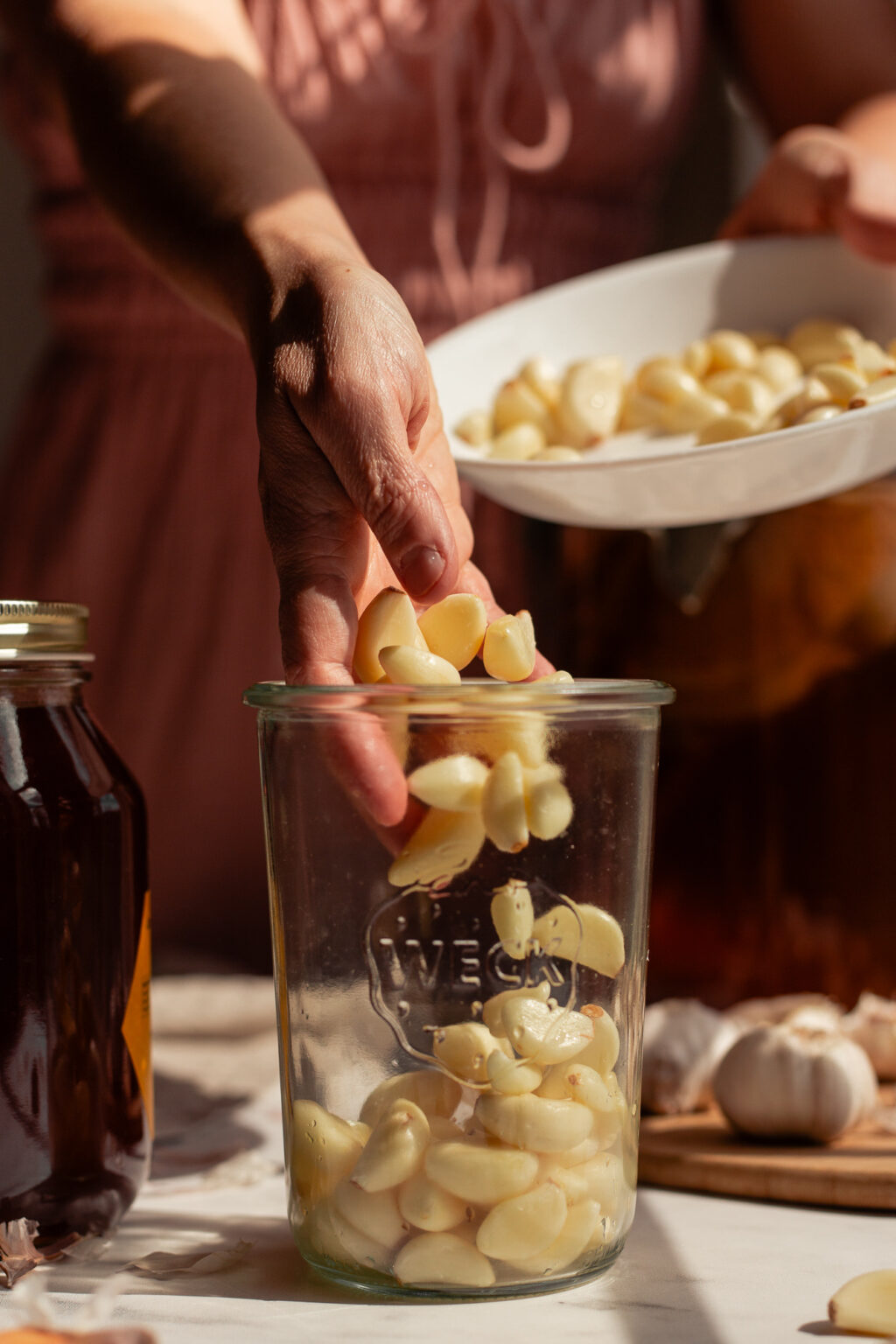 Fermented Garlic Honey Oxymel Recipe (Safe from Botulism!)