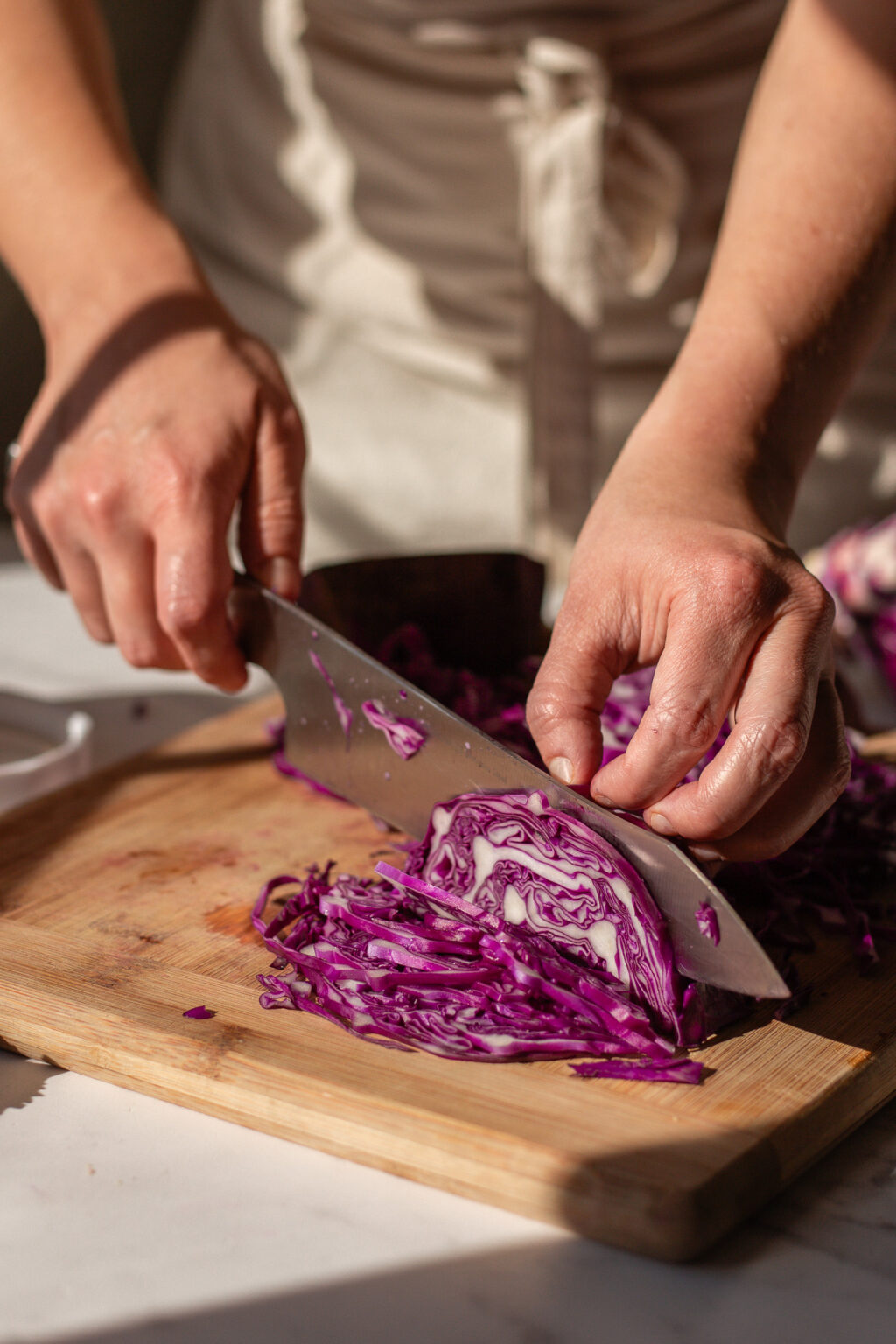 Fermented Beet and Red Cabbage Sauerkraut • Cultured Guru